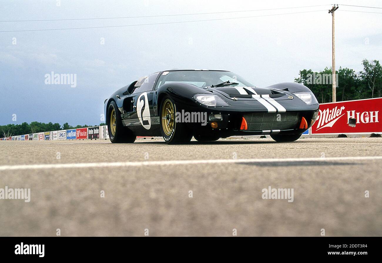 Ford GT40 MKII Winner of the 1966 Le Mans 24 Hour race Stock Photo - Alamy