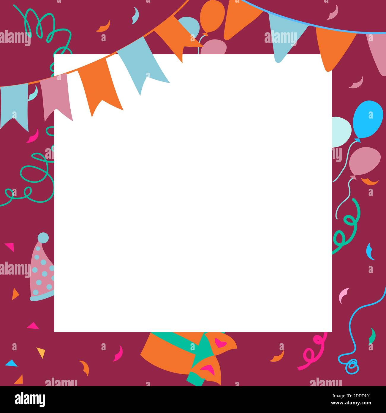Pink Music Notes Border