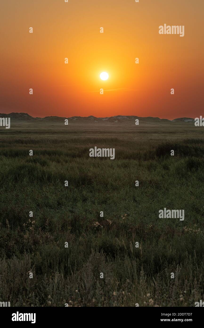 Evening plain hi-res stock photography and images - Alamy