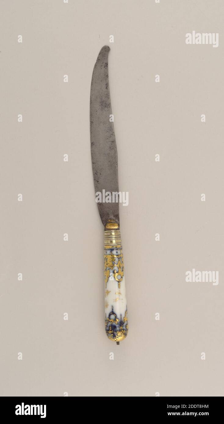 Knife, Fork (Germany), 18th century Stock Photo - Alamy