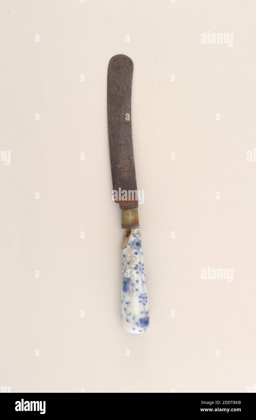 Knife, Fork (Germany), 18th century Stock Photo - Alamy