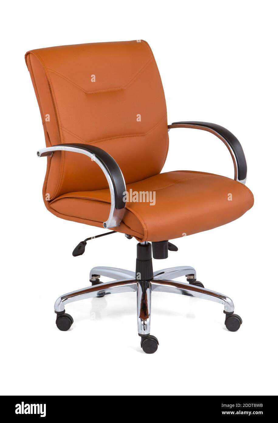 office chair isolated on white background Stock Photo - Alamy