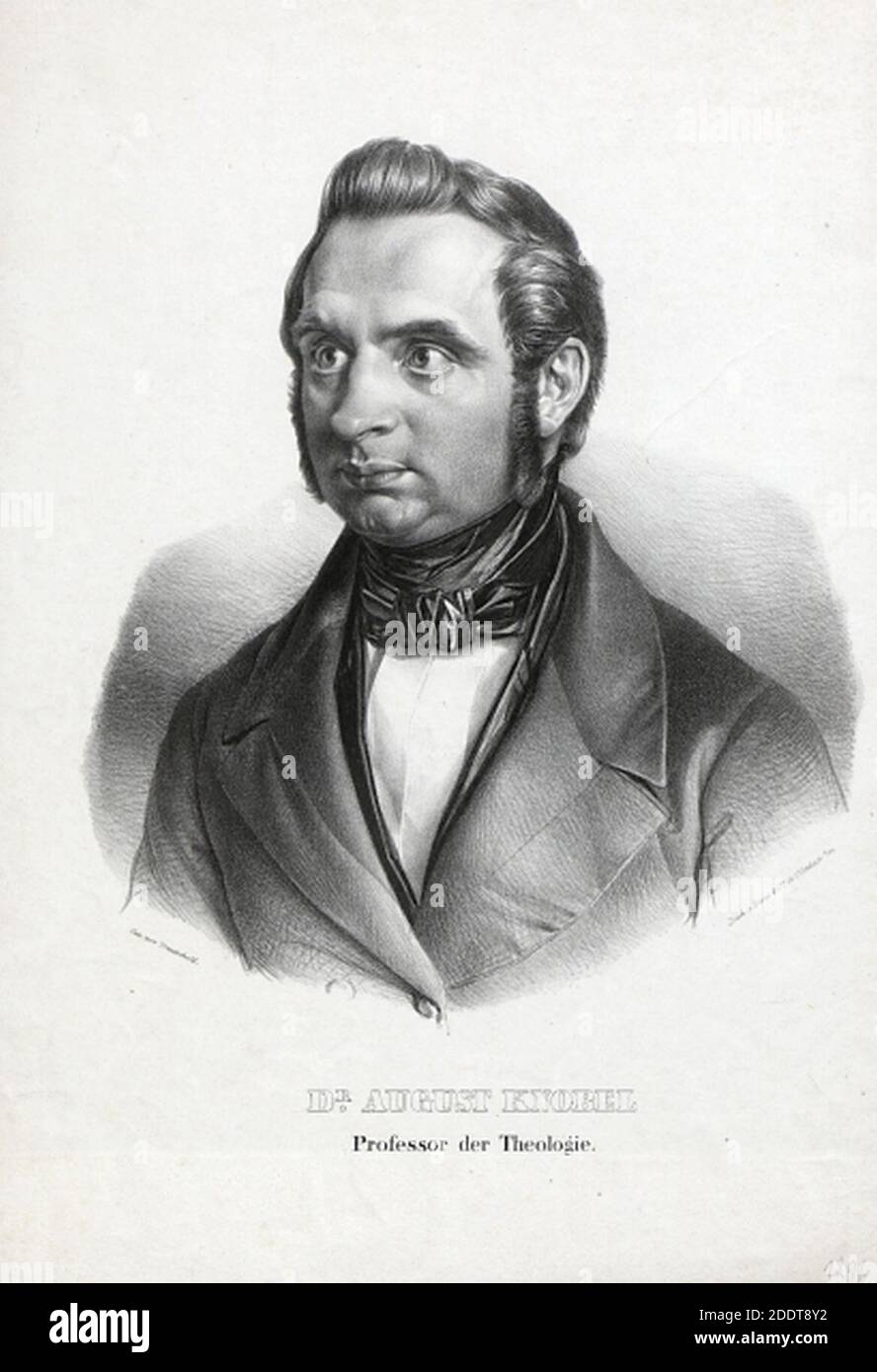 Knobel-2 hrb057a Lithografie um 1850 Stock Photo - Alamy
