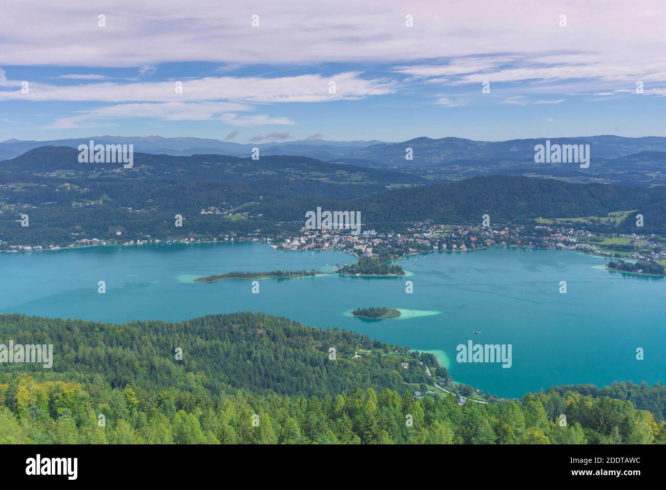 Aerial view tower pyramidenkogel hi-res stock photography and images ...