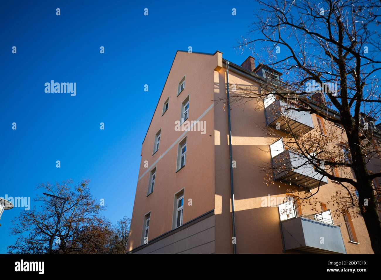 Old buildings in Munich, Laim district Stock Photo - Alamy