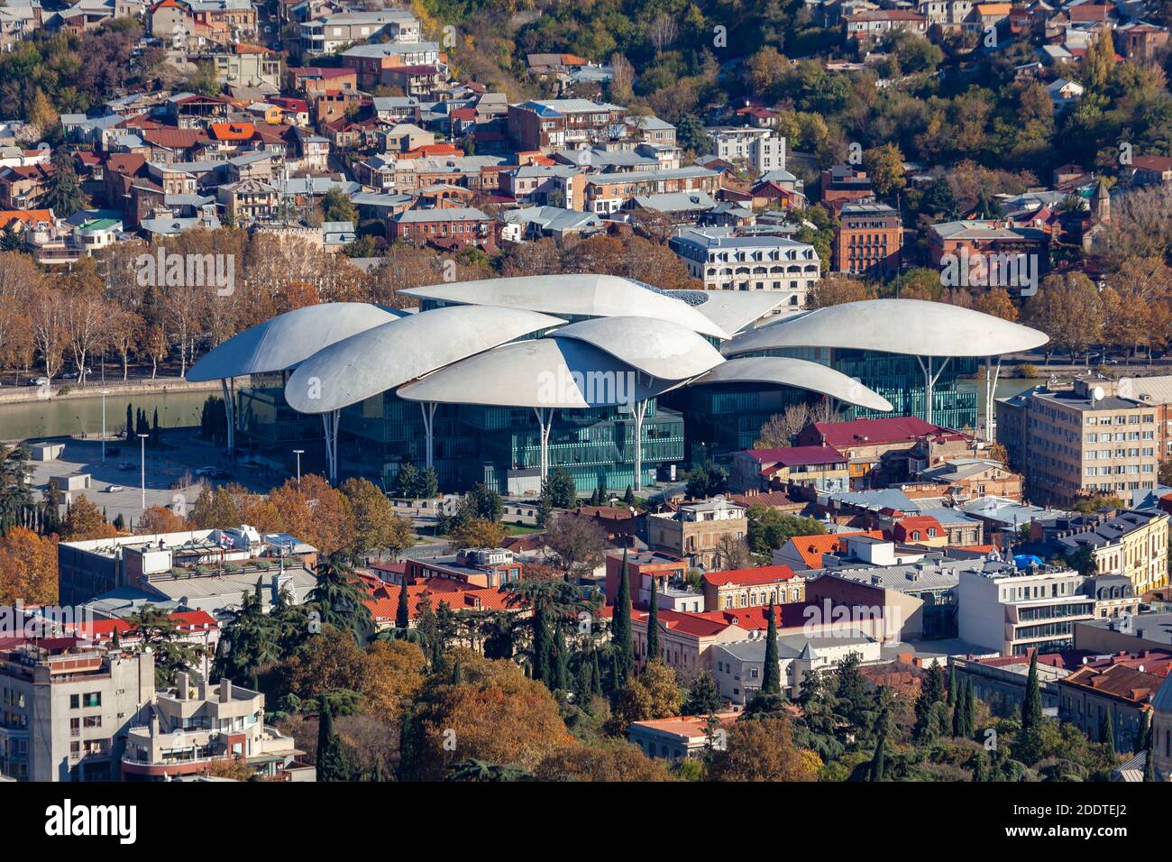 House of Justice in Tbilisi. The building by design of the Italian ...
