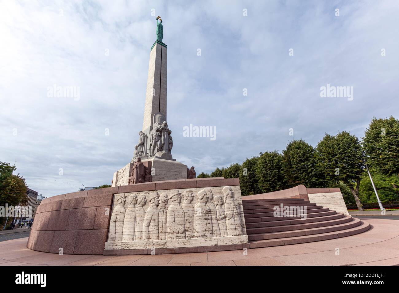 Freedom Monument, Riga, Latvia Stock Photo - Alamy