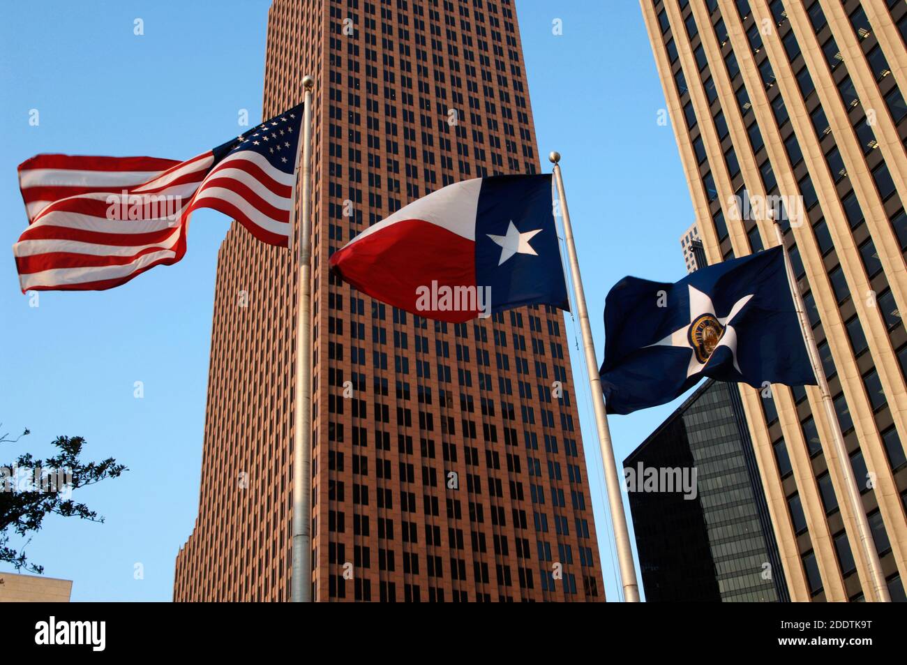 Houston city flag hi-res stock photography and images - Alamy