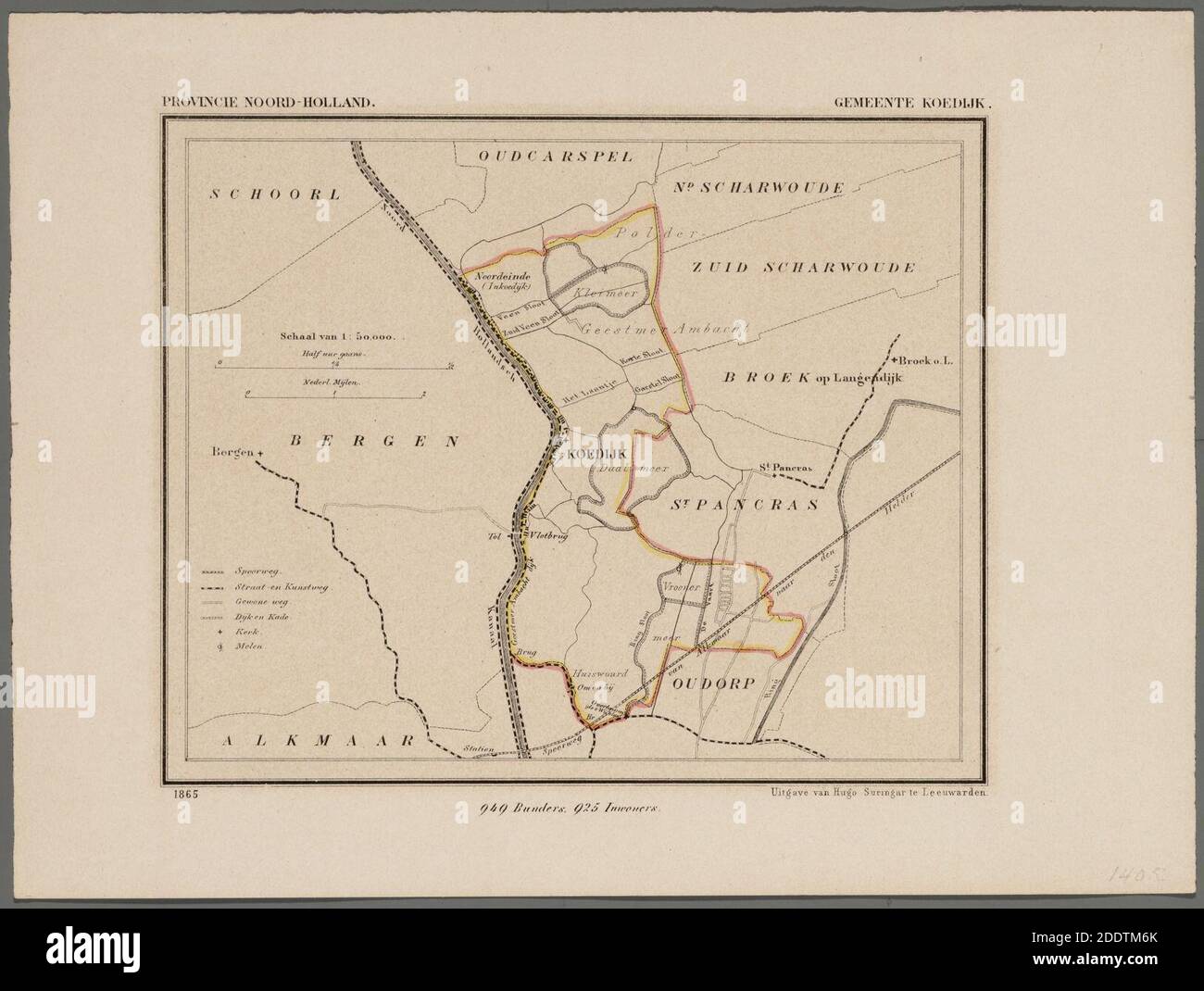 Koedijk 1865 (26089049603 Stock Photo - Alamy