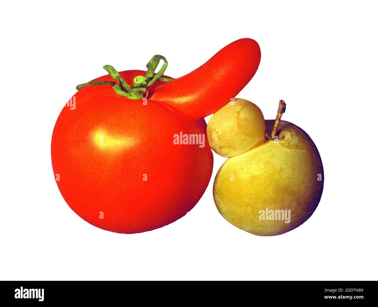 Deformation of fruit Stock Photo - Alamy