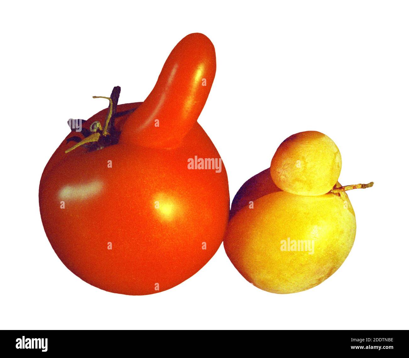Deformation of fruit Stock Photo - Alamy