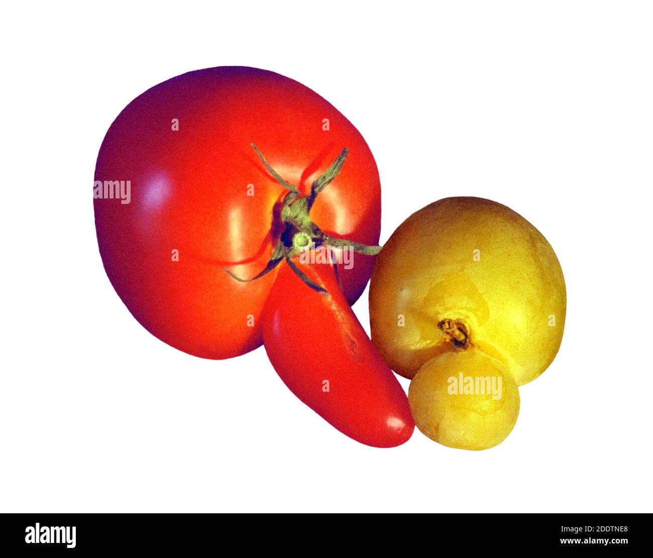 Deformation of fruit Stock Photo - Alamy