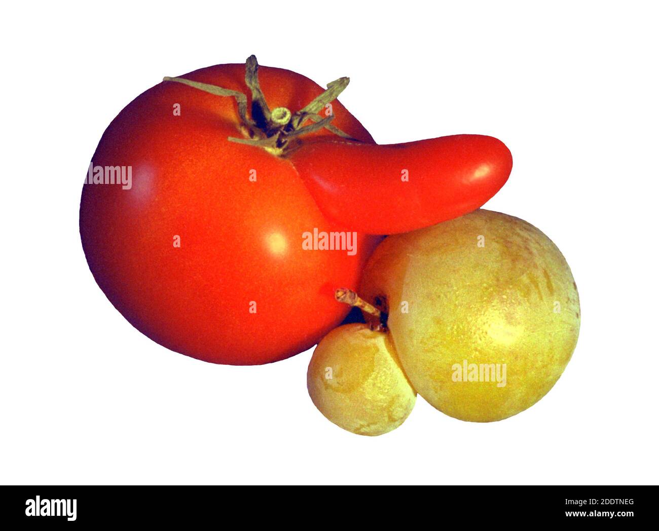 Deformation of fruit Stock Photo - Alamy