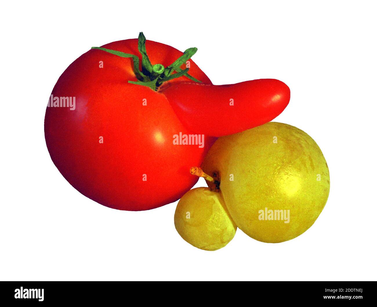 Deformation of fruit Stock Photo - Alamy