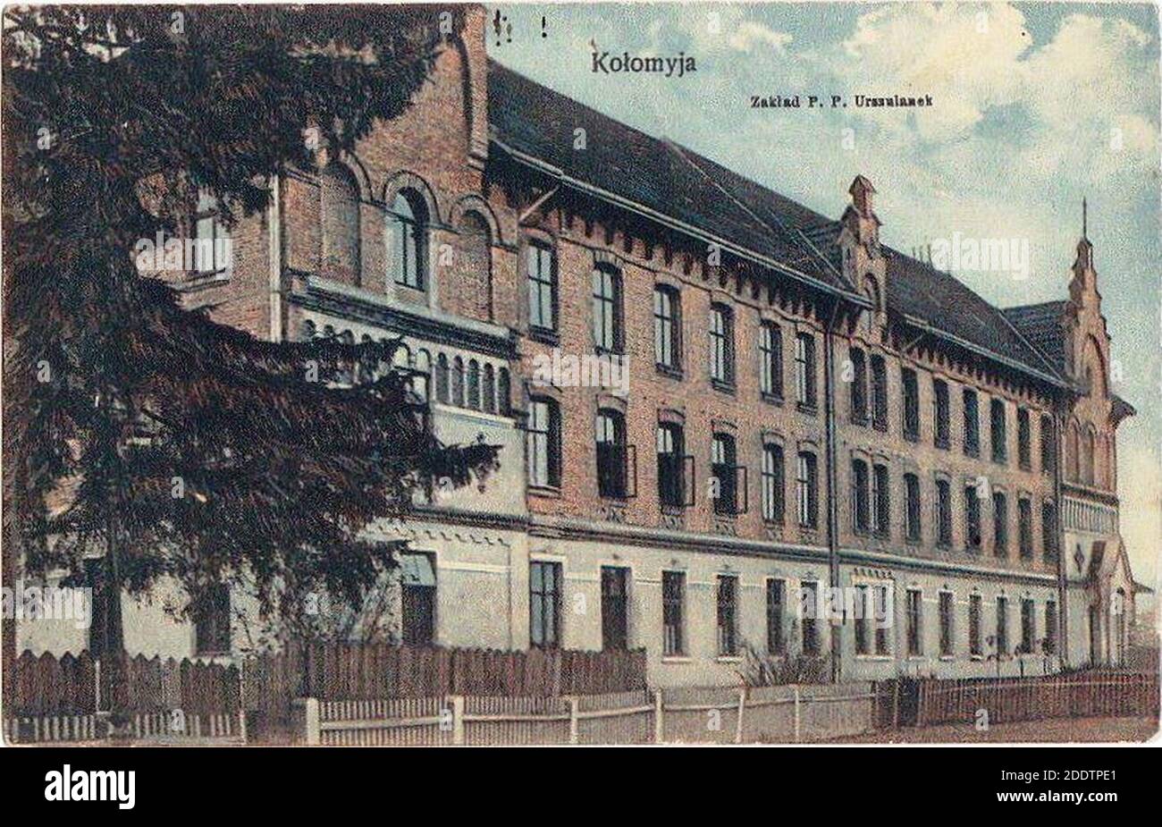 Kolomyja - old postcard Stock Photo - Alamy