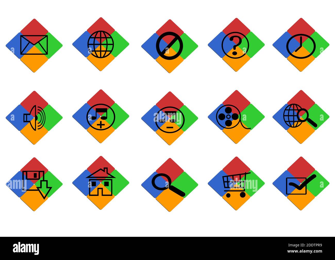 Web traffic blue color Cut Out Stock Images & Pictures - Alamy