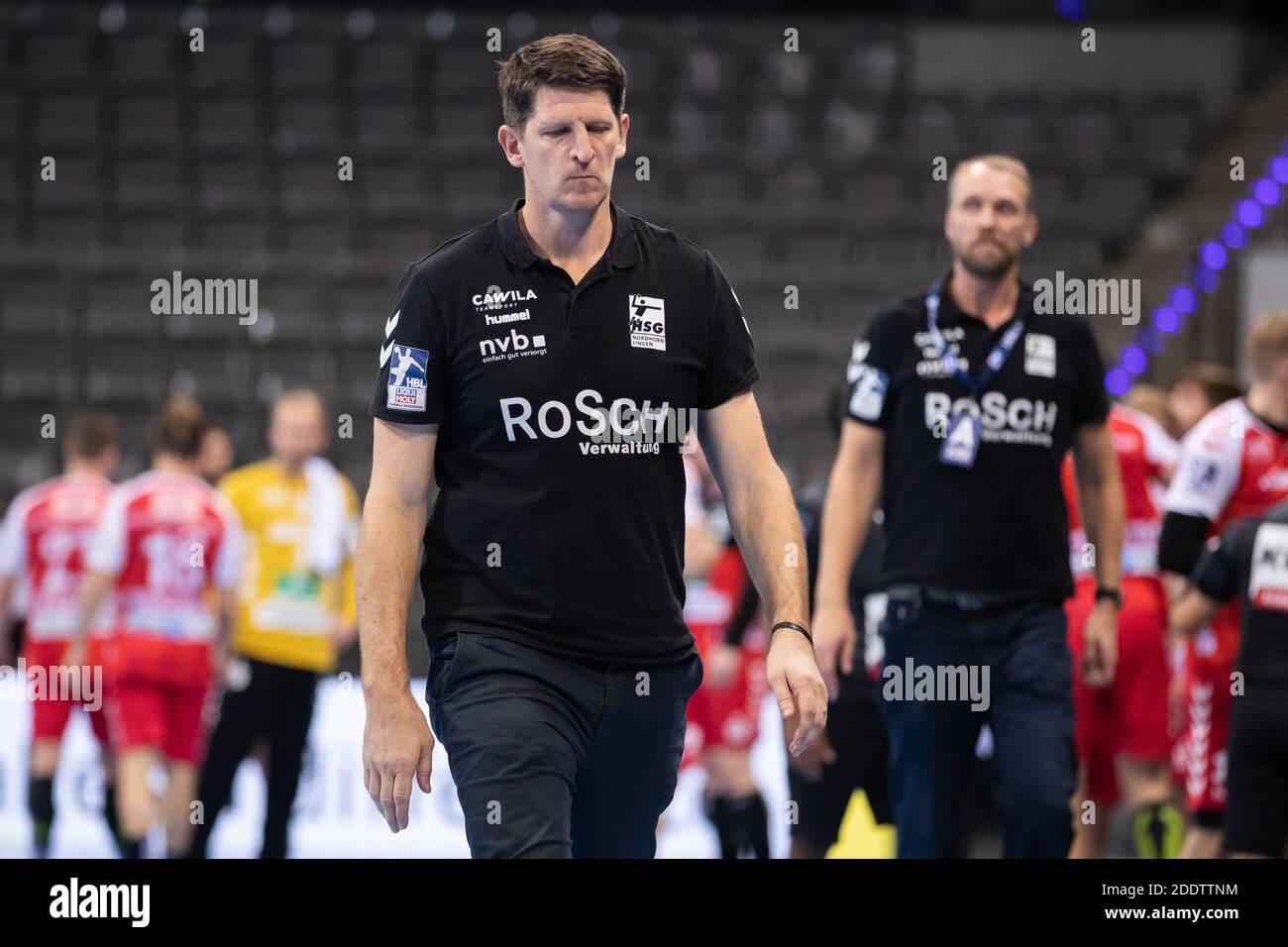 Stuttgart, Germany. 26th Nov, 2020. Handball: Bundesliga, TVB Stuttgart ...