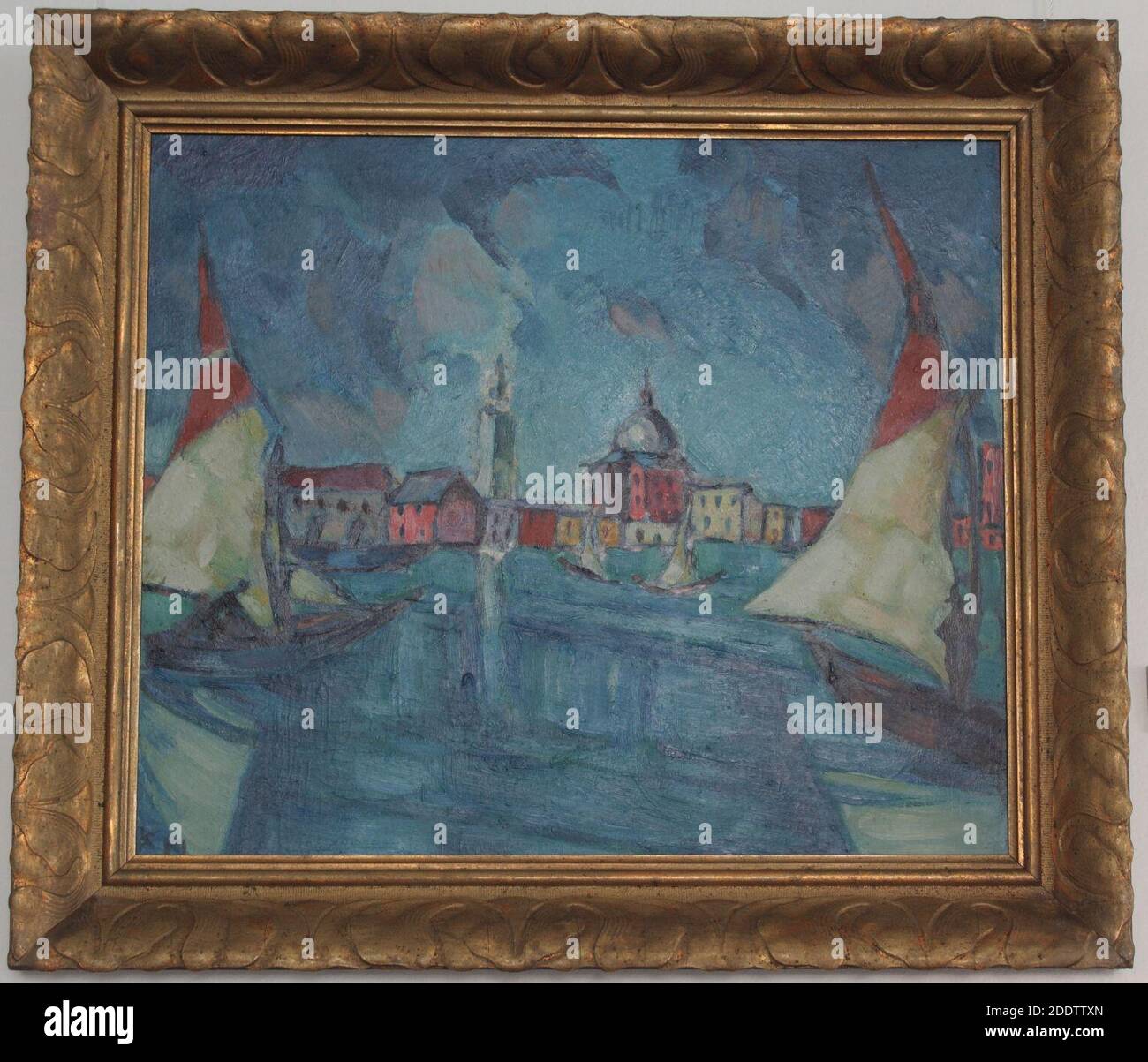 Konrad Mägi, Veneetsia Stock Photo - Alamy