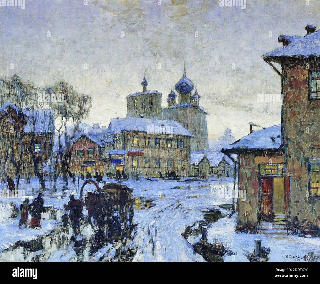 Konstantin Gorbatov - Winter Thaw Stock Photo - Alamy