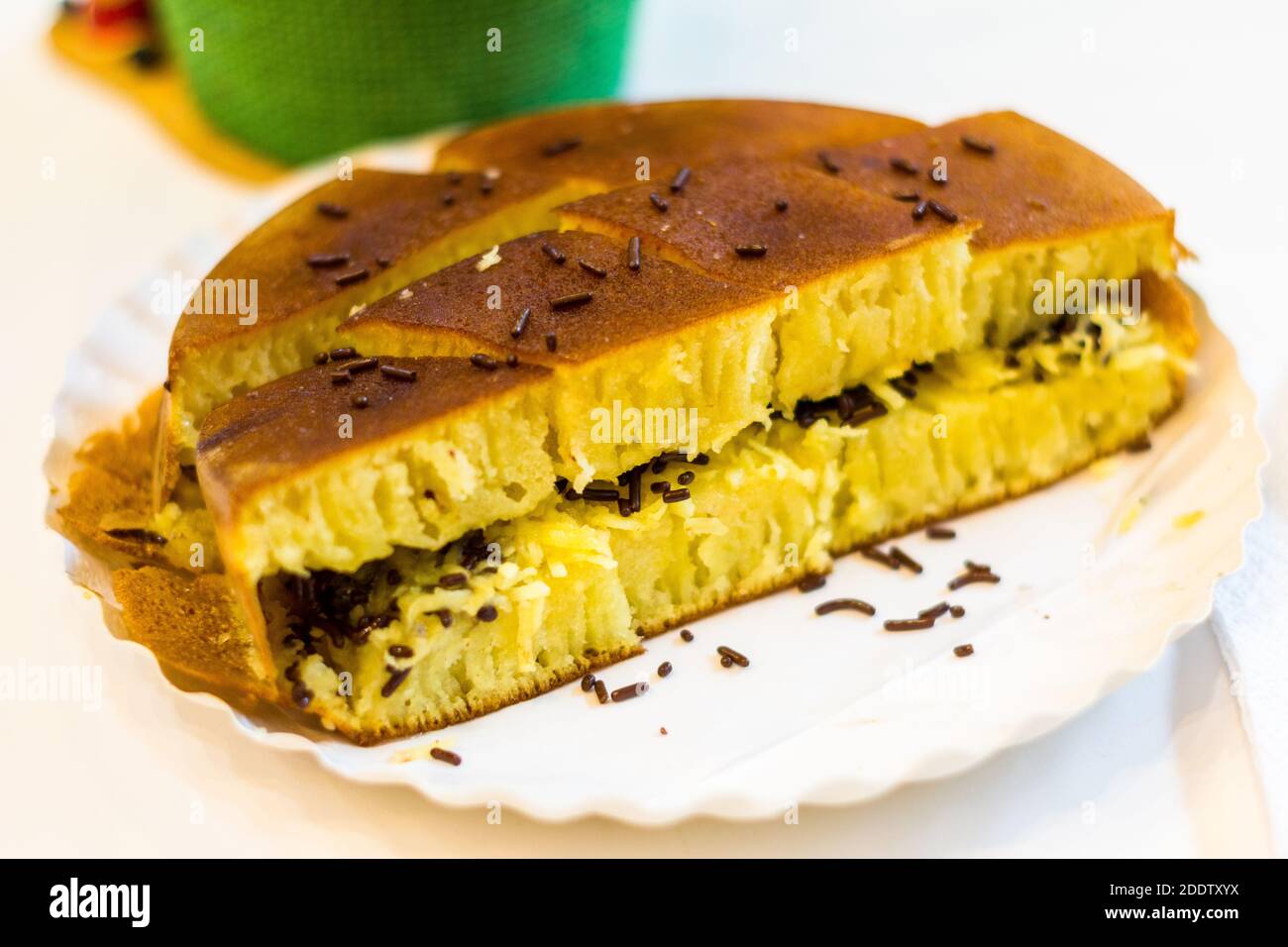 Martabak manis at an Indonesian diner in Metro Manila, Philippines ...