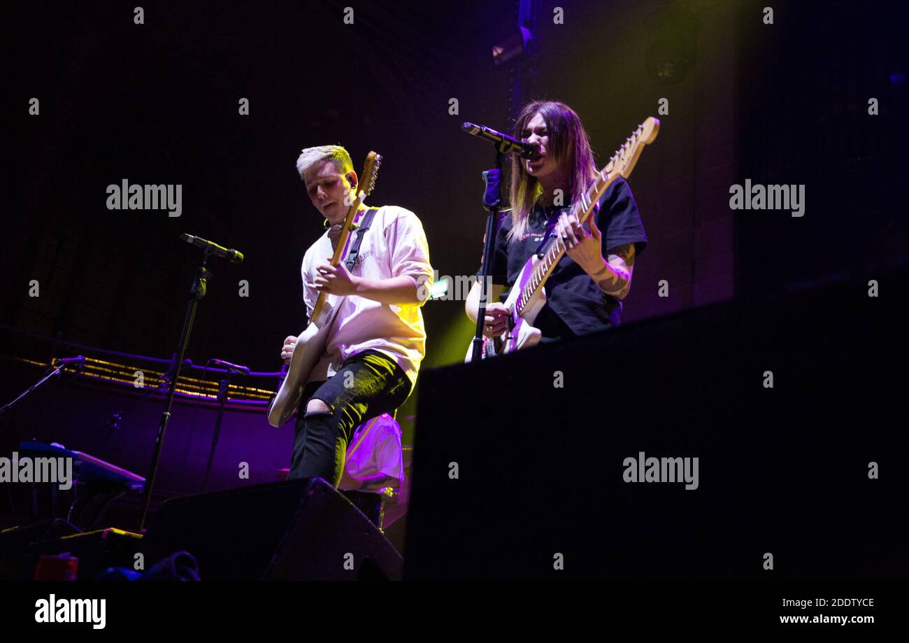 Hot Milk Live at albert hall Manchester uk, March 2019 Stock Photo - Alamy