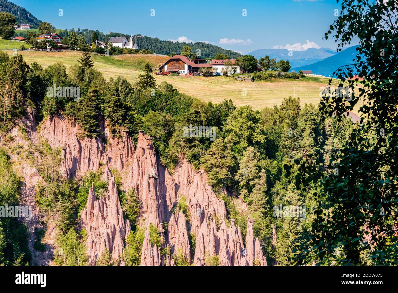 Earth pyramids in dolomites hi-res stock photography and images - Alamy