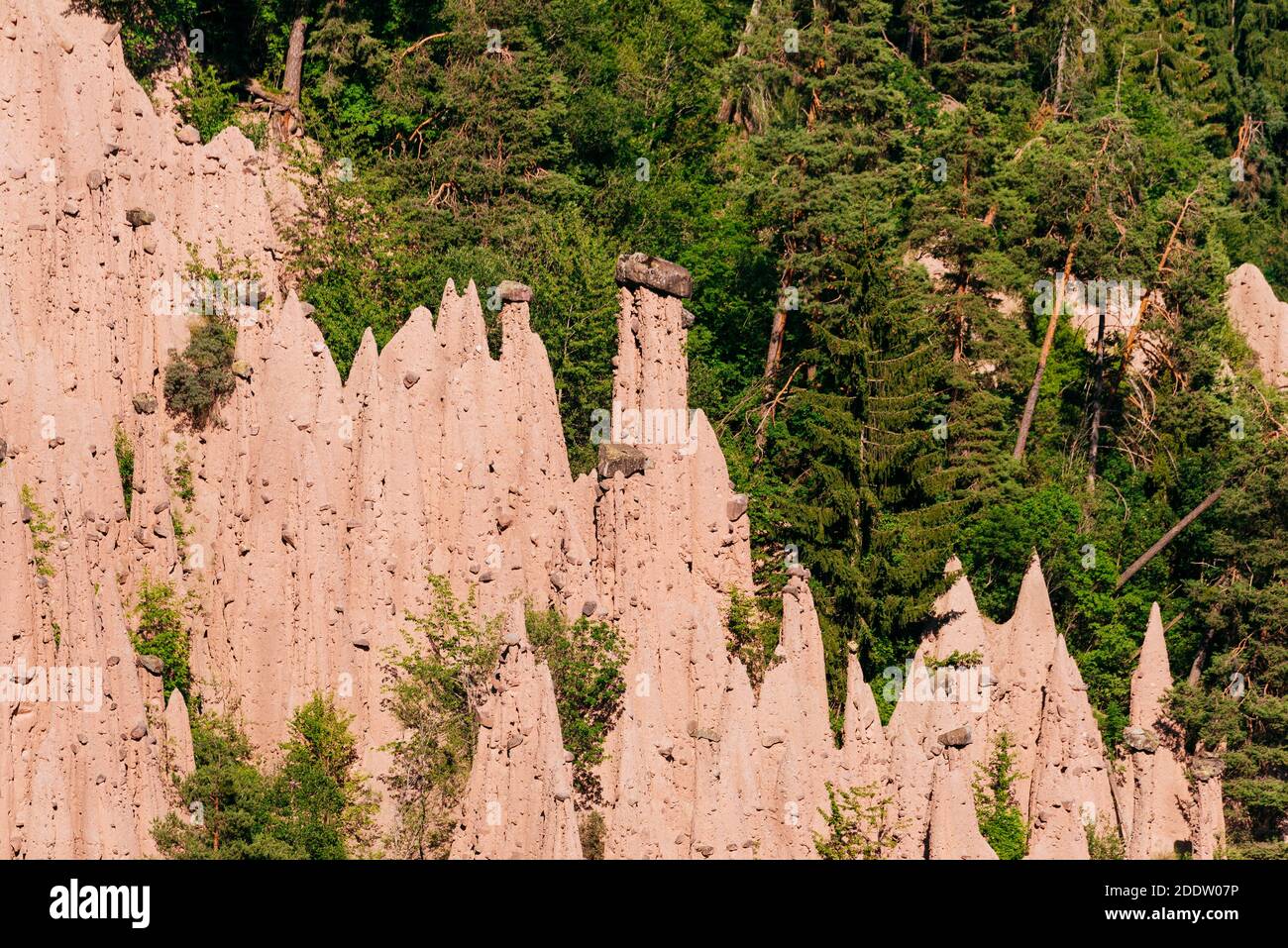 Earth pyramids of Ritten, Longomoso, Renon - Ritten region, South Tyrol ...
