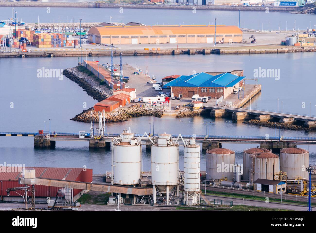 El Musel is a seaport located in the north of Spain in Asturias, and in ...