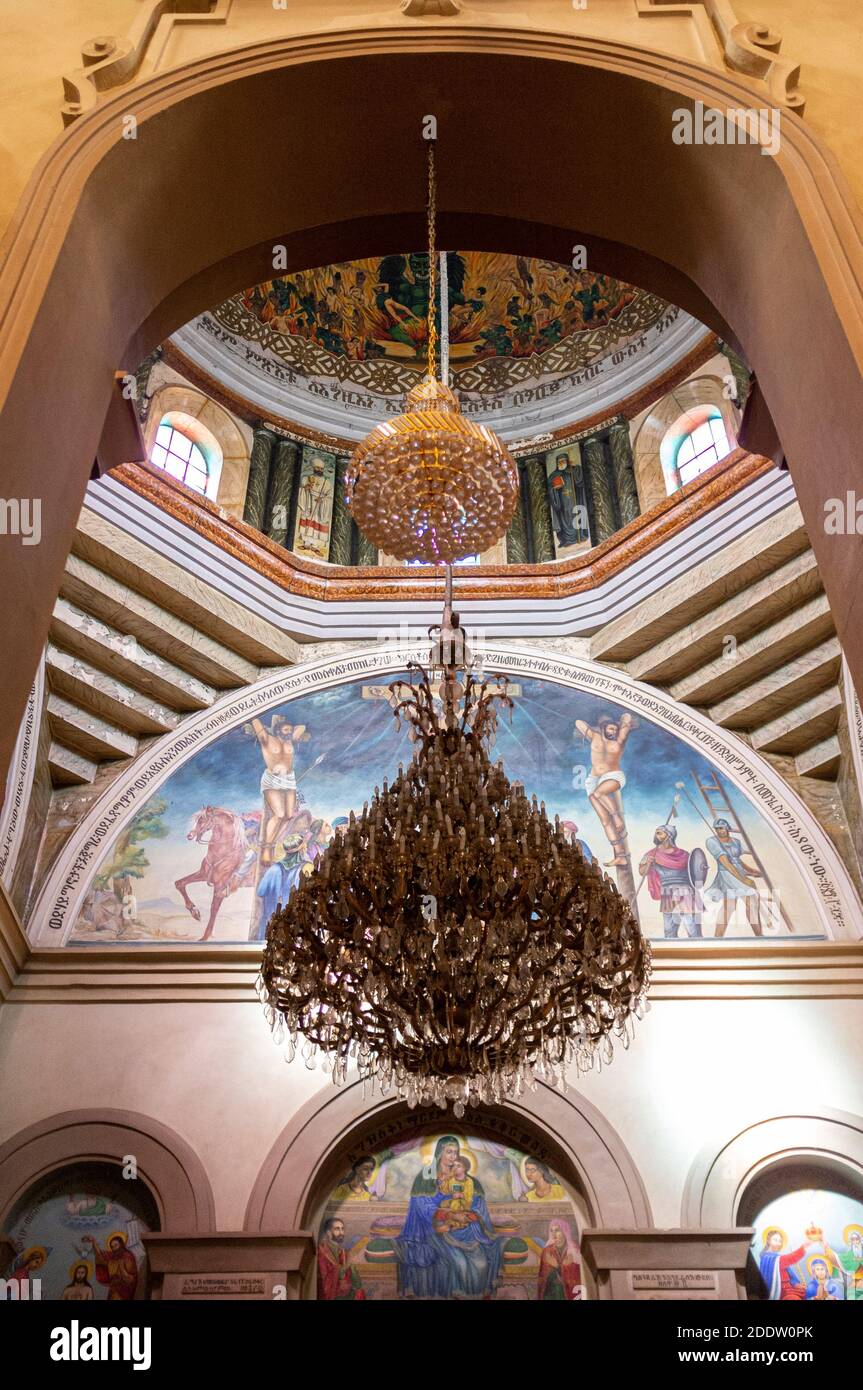 Ancient ethiopian orthodox church interior hi-res stock photography and ...