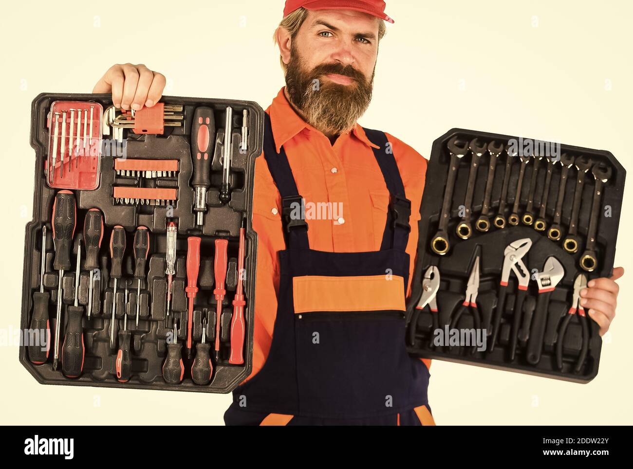 Handyman concept. Electrician tools. Professional equipment. Dream of ...