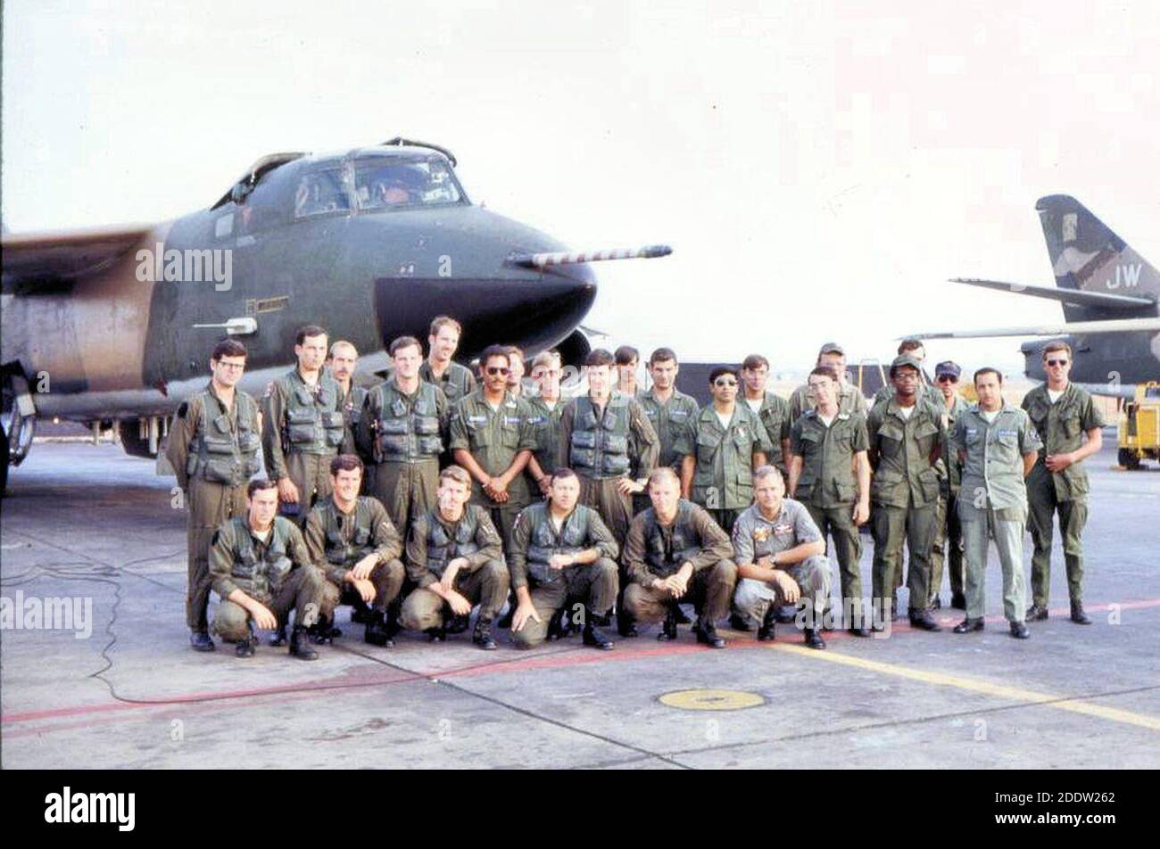 Korat RTAFB - 42d Tactical Electronic Warfare Squadron - Group 2 Stock ...