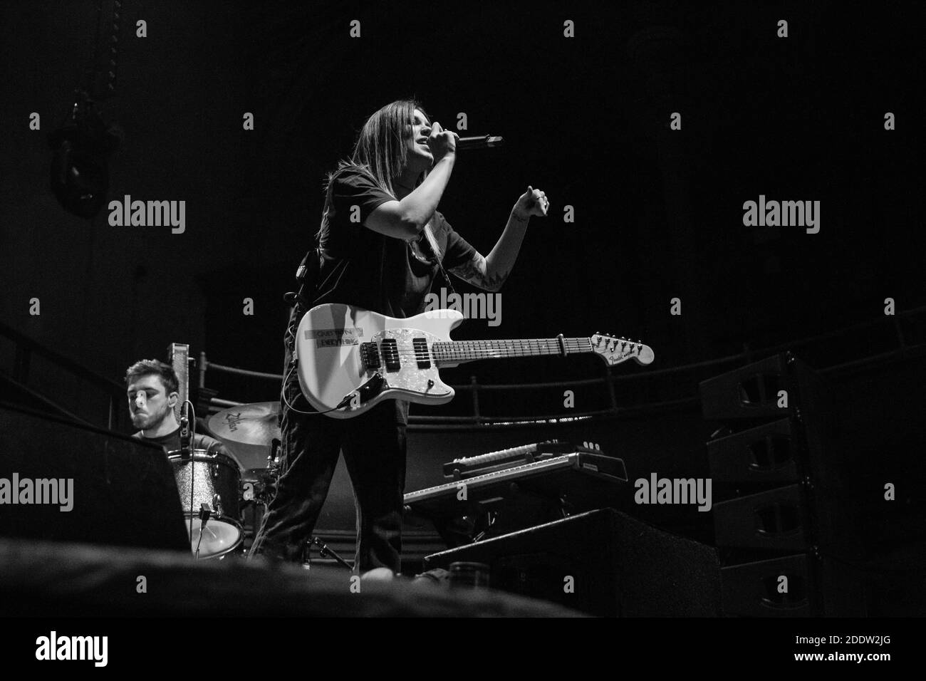 Hot milk band Black and White Stock Photos & Images - Alamy