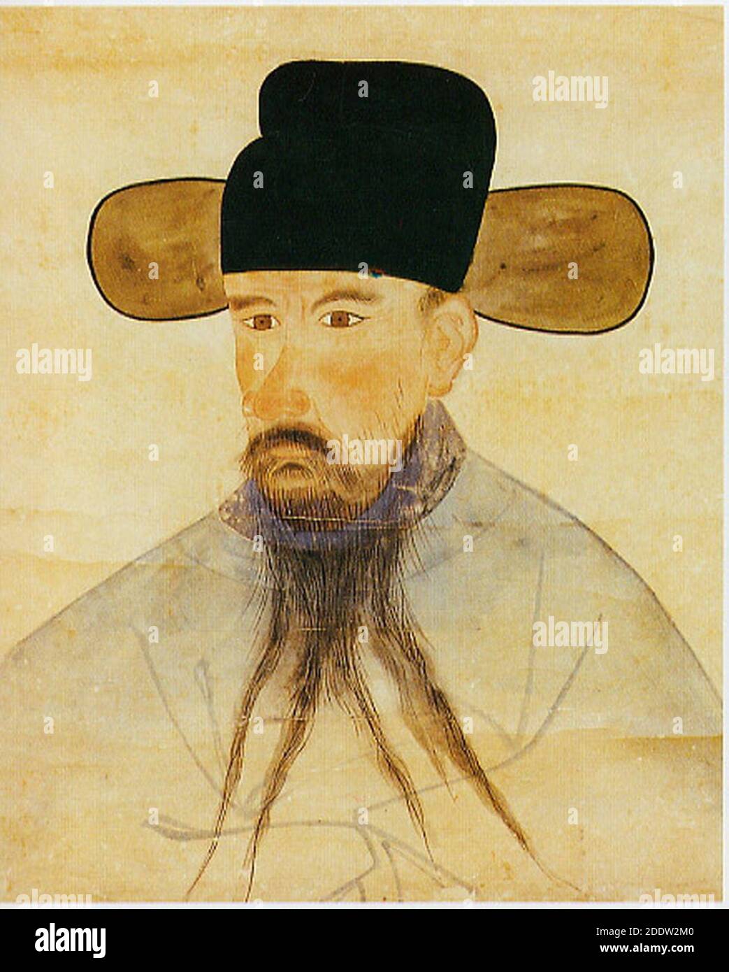 Korea-Portrait of Heo Gyo-Joseon Stock Photo - Alamy