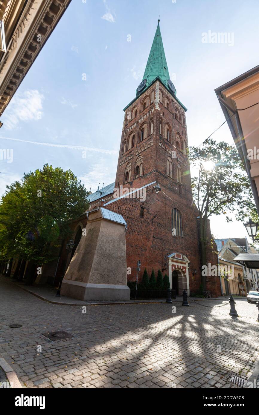 St. James's Cathedral, Jēkaba iela, Riga, Latvia Stock Photo - Alamy