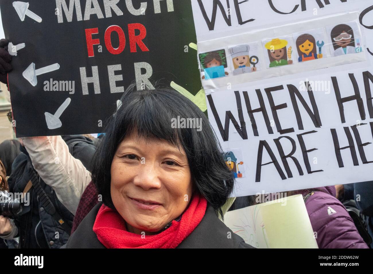 Women's March in Toronto, Canada-January 21, 2017 Stock Photo - Alamy