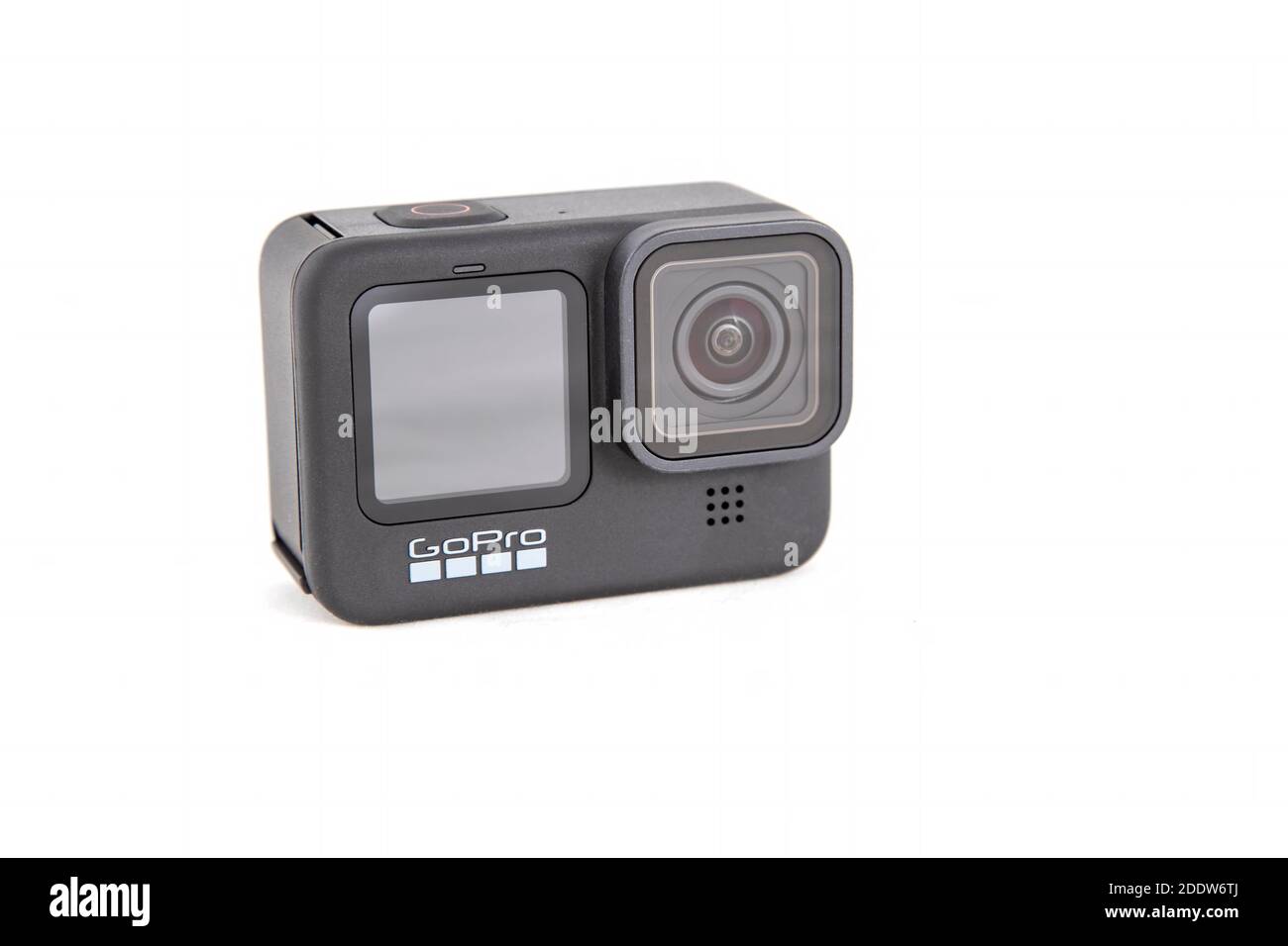 Moscow,Russia - November 20, 2020: new flagship action camera gopro ...