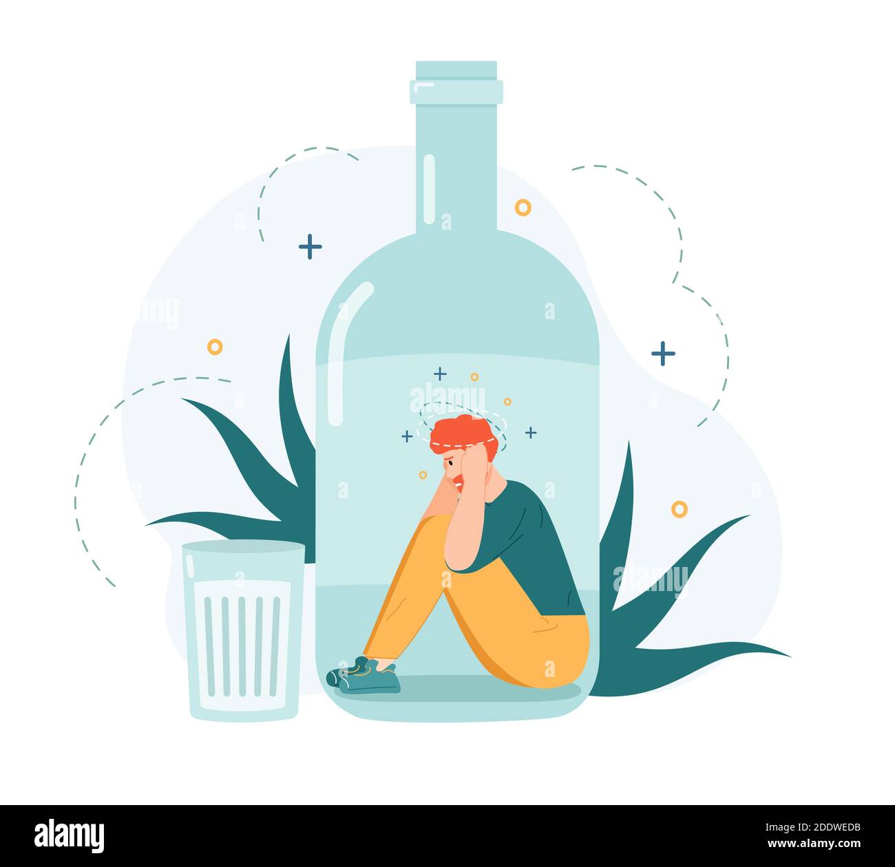 Drunk guy Stock Vector Images - Alamy