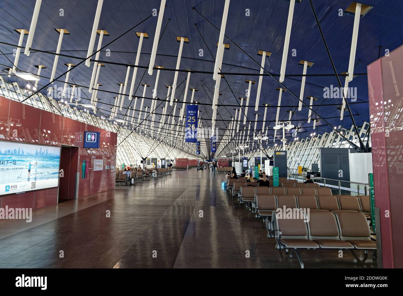 Shanghai, China. 03rd May, 2019. Terminal 1 at Shanghai Pudong ...