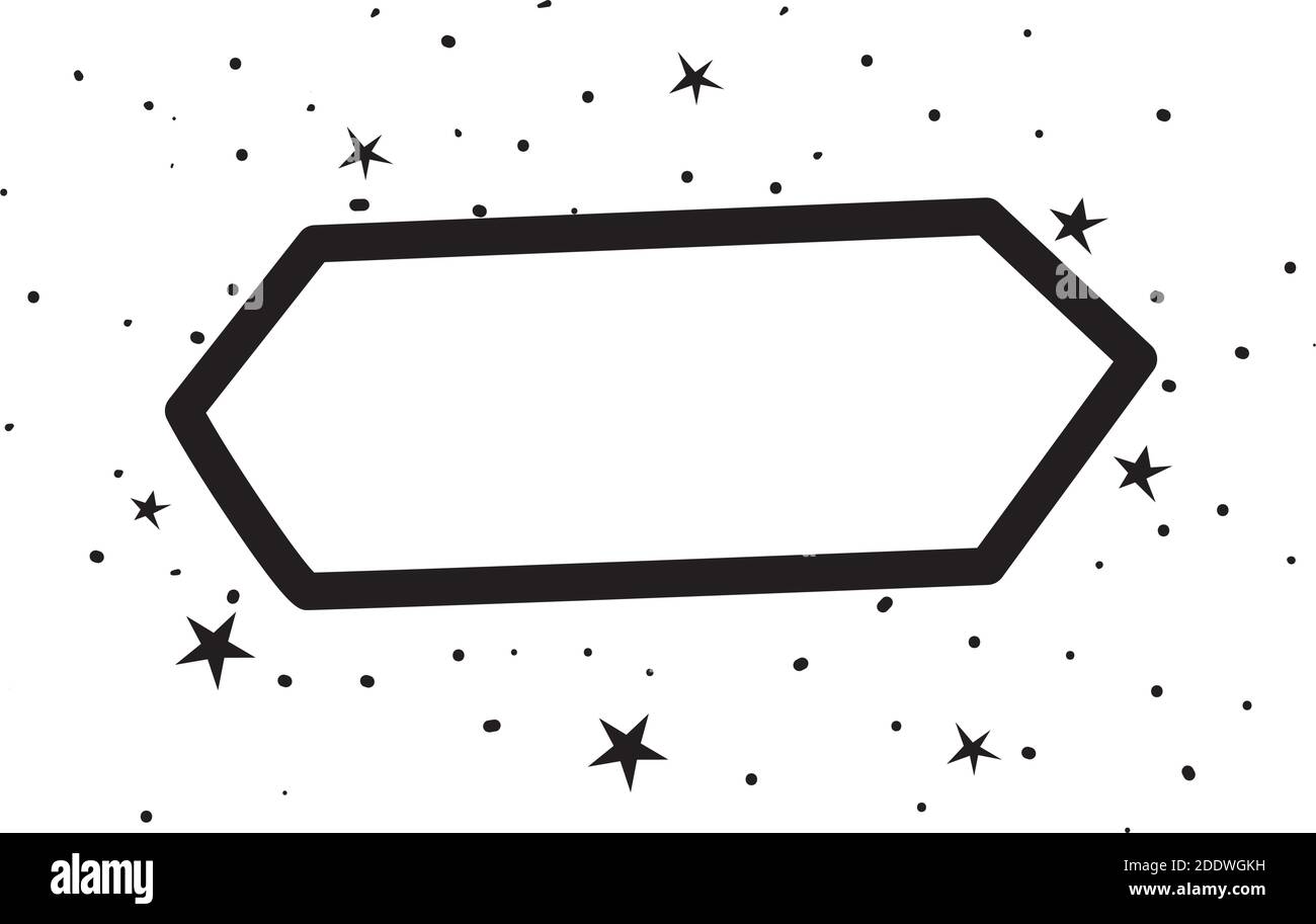 shape with stars in white background Stock Vector Image & Art - Alamy