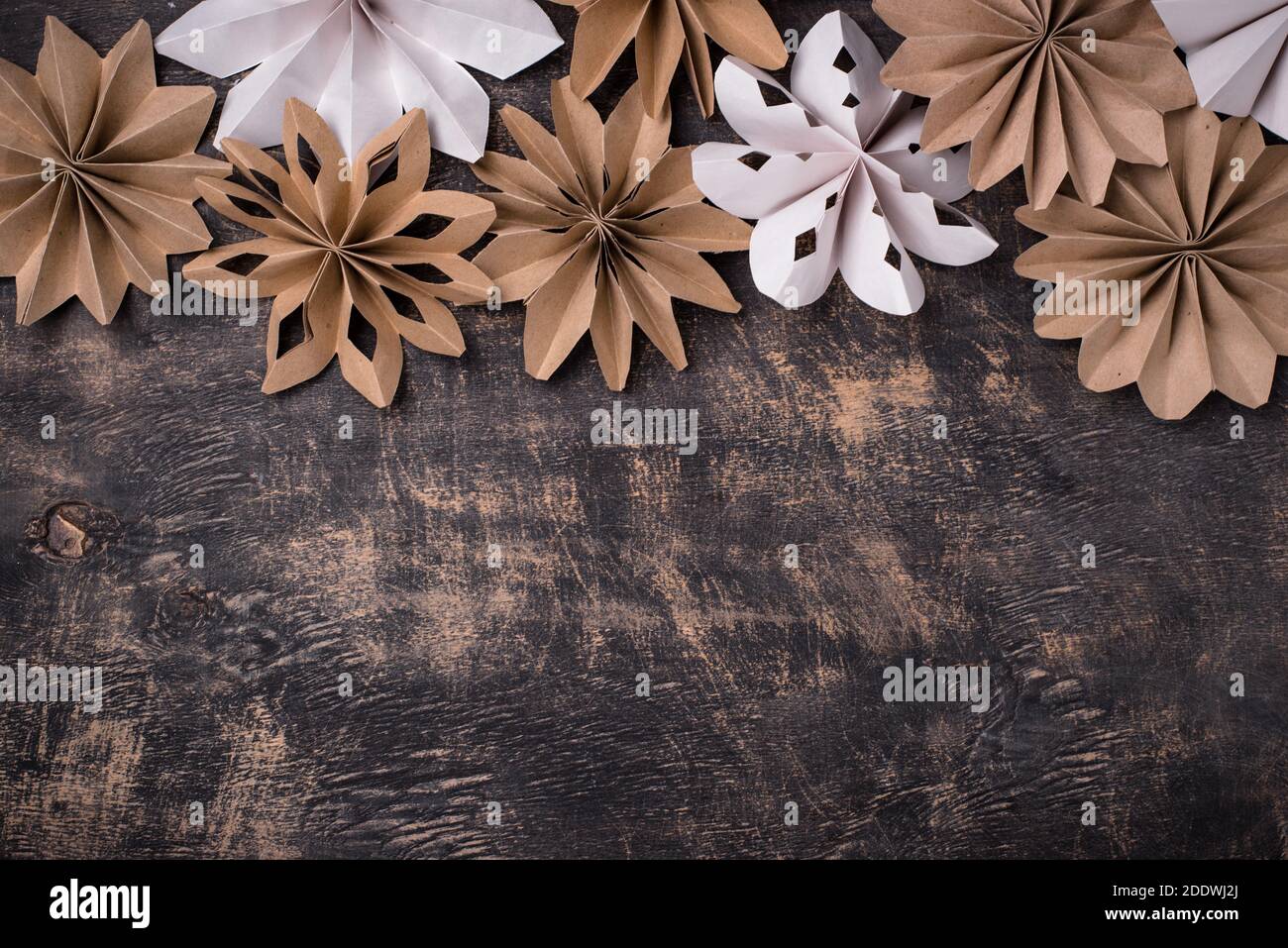 Christmas hand made paper star Stock Photo - Alamy