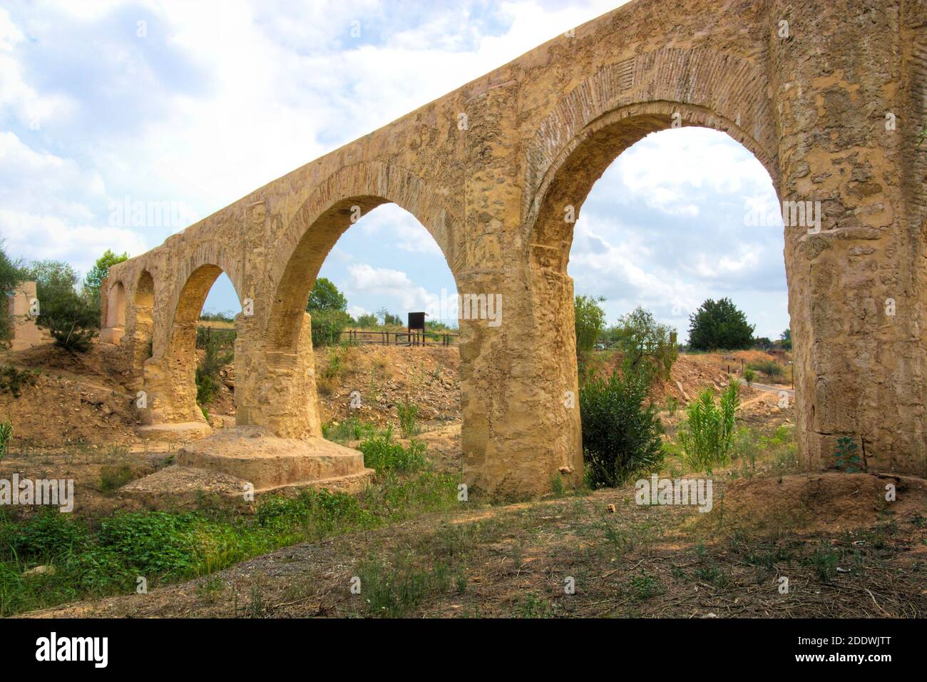2014 Torrent, Valencia, Spain. Vestige of the acequia that in the 13th ...