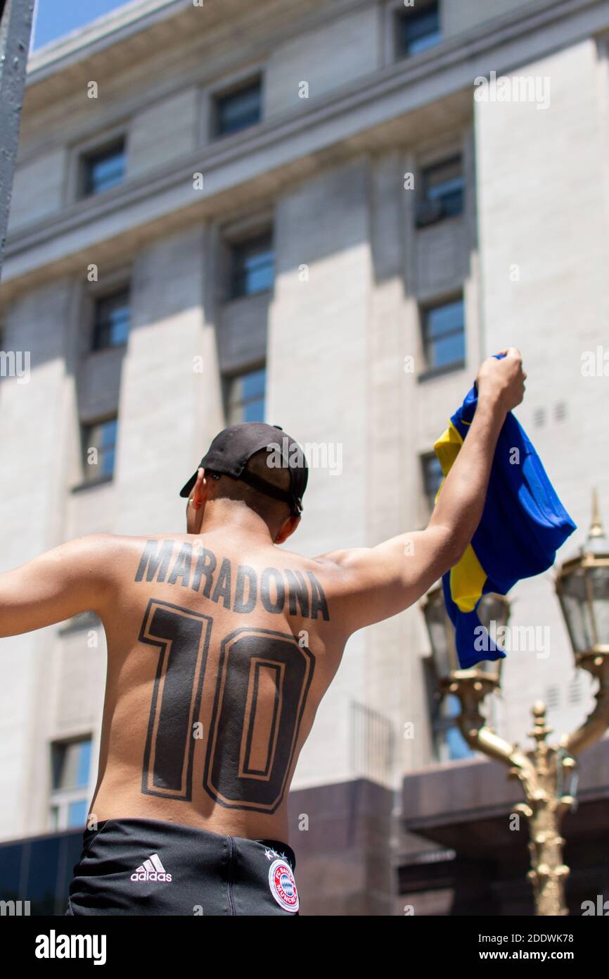Funeral Diego Maradona Camila Ramenzoni / SPP Stock Photo - Alamy