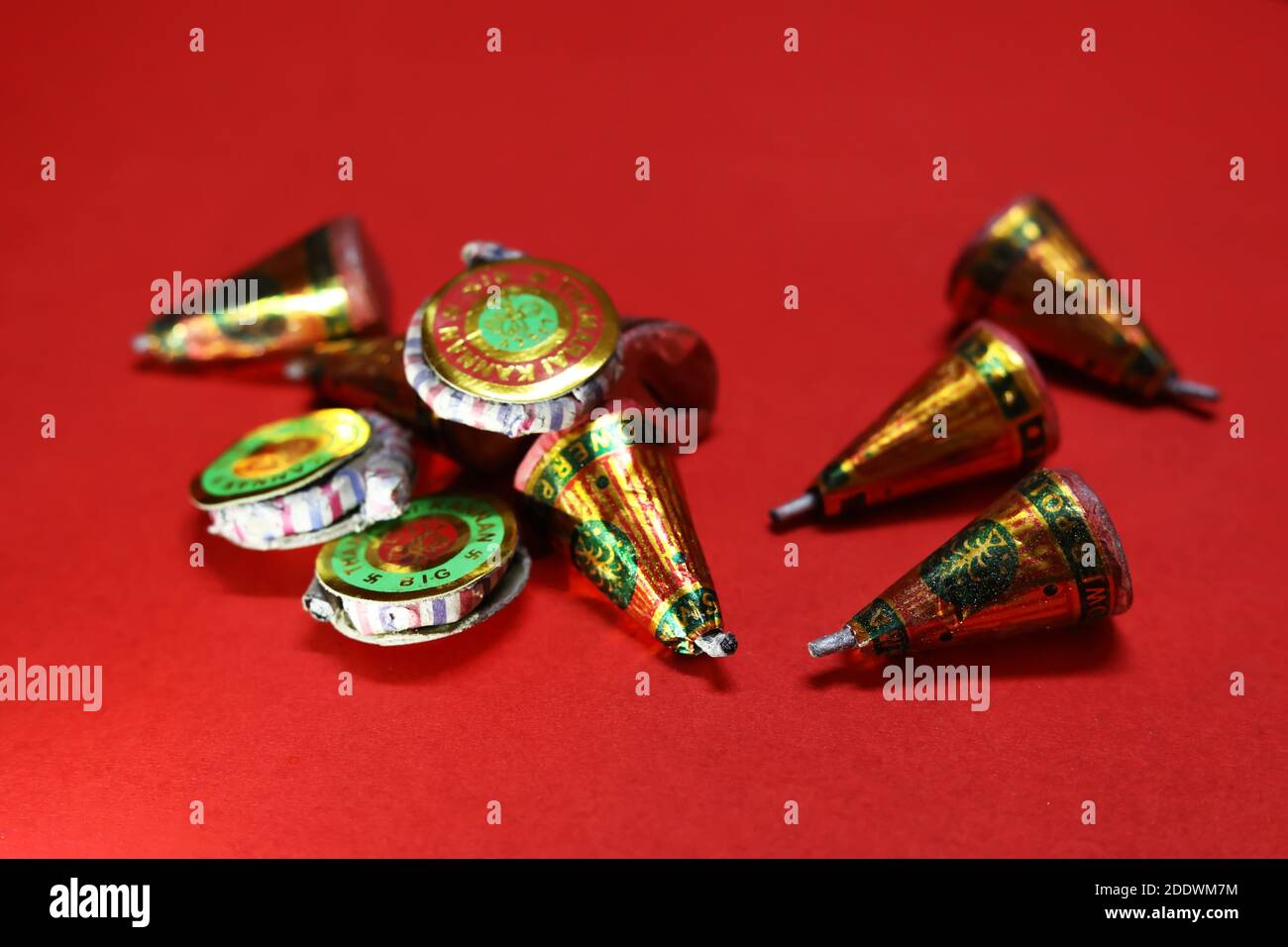 Indian Traditional Fire crackers during Diwali festivals Stock Photo ...