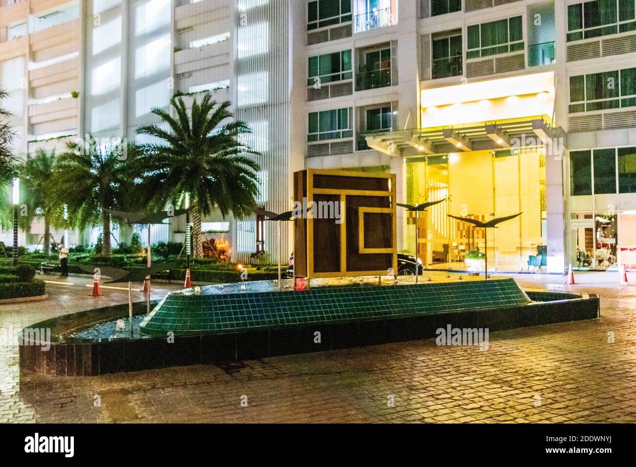 Buildings, Skyscraper and cityscape of the condominium TC GREEN in ...