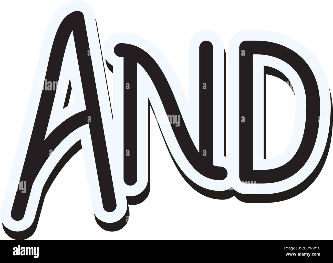 and word over white background Stock Vector Image & Art - Alamy