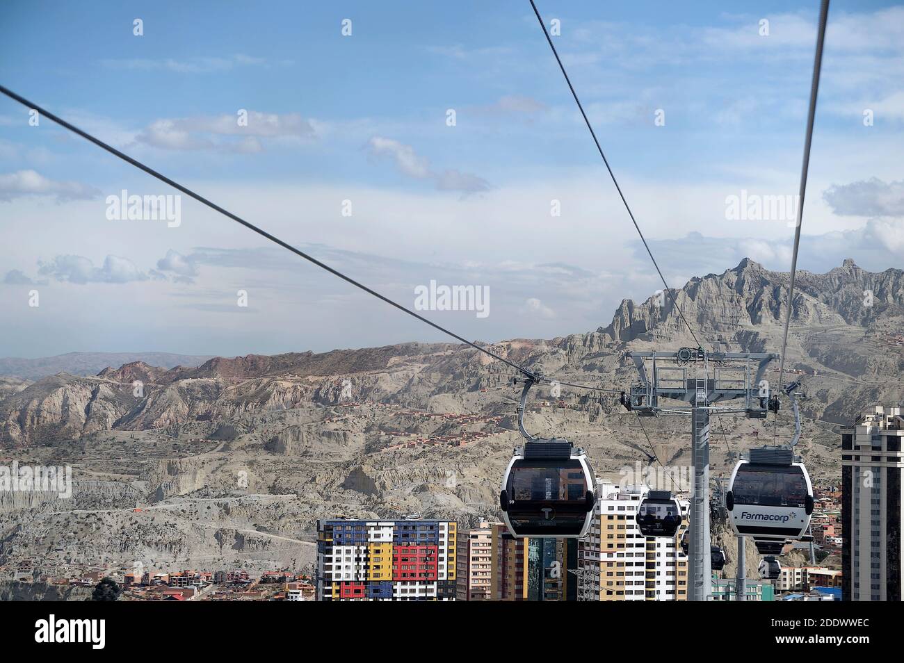 La paz cable car hi-res stock photography and images - Alamy
