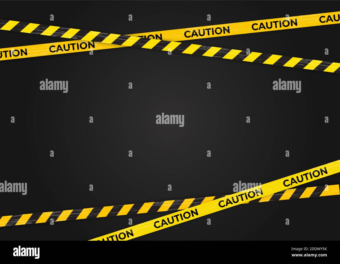 Yellow warning lines Stock Vector Images - Alamy
