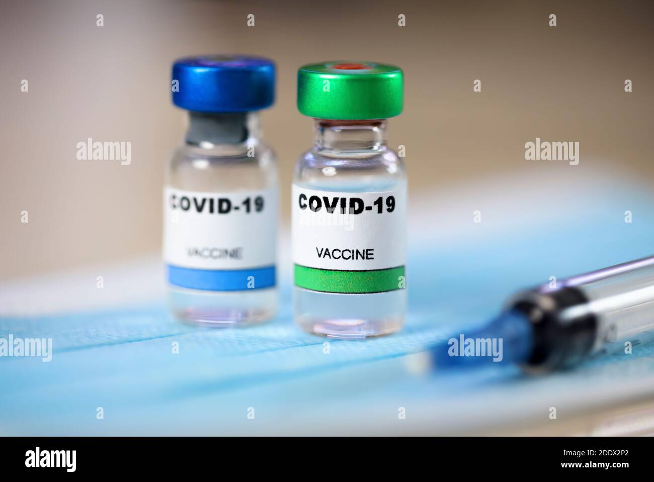 COVID-19 Vaccine and syringe injection. Medicine infectious concepts ...