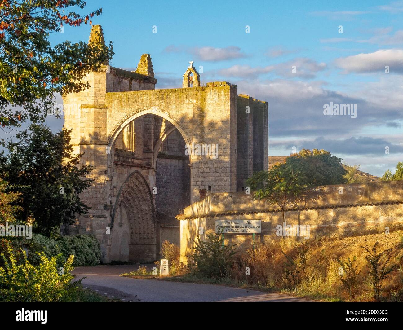 Magnificent ruins of the 16th century monastery of San Anton ...