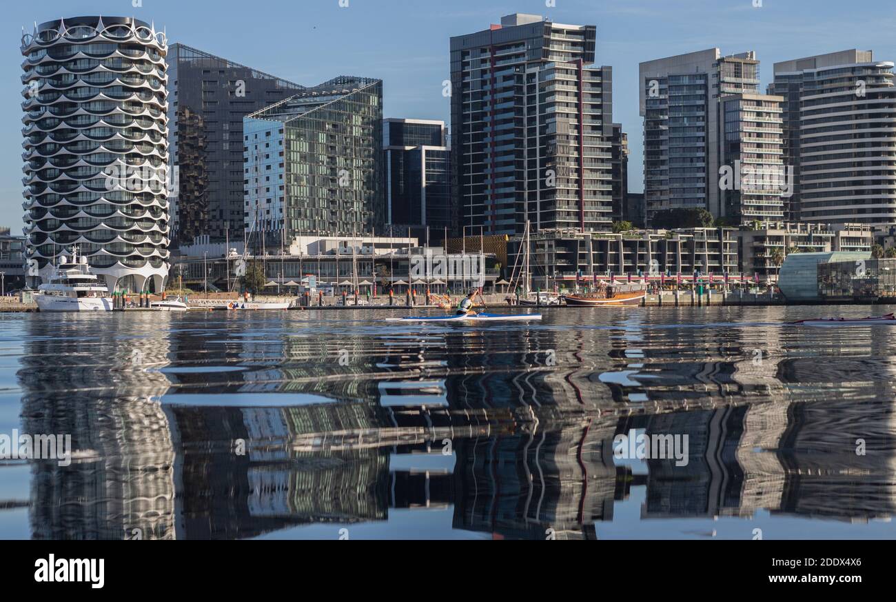 Docklands melbourne building hi-res stock photography and images - Alamy
